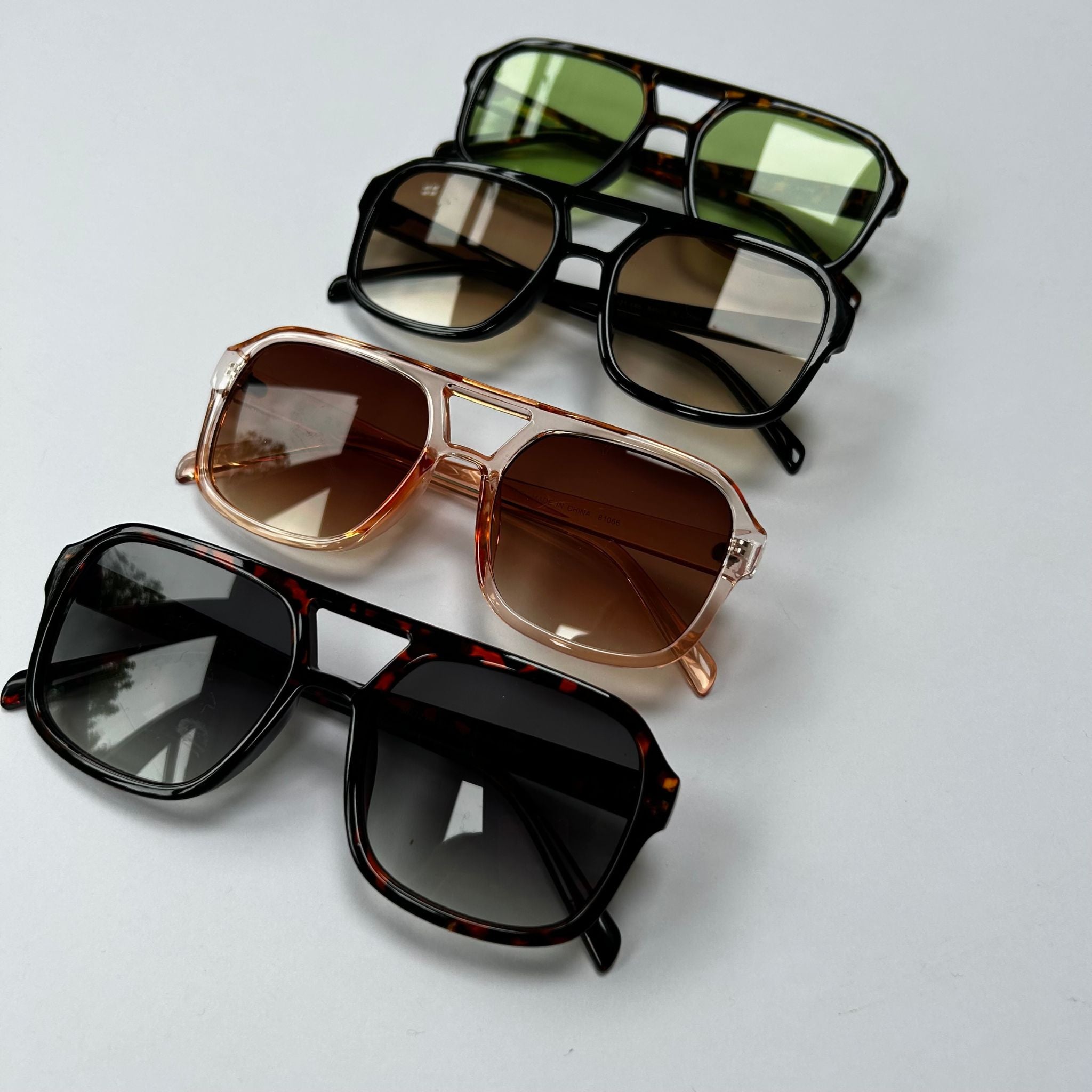 Grey Clear Aviators | Scott-Samuel
