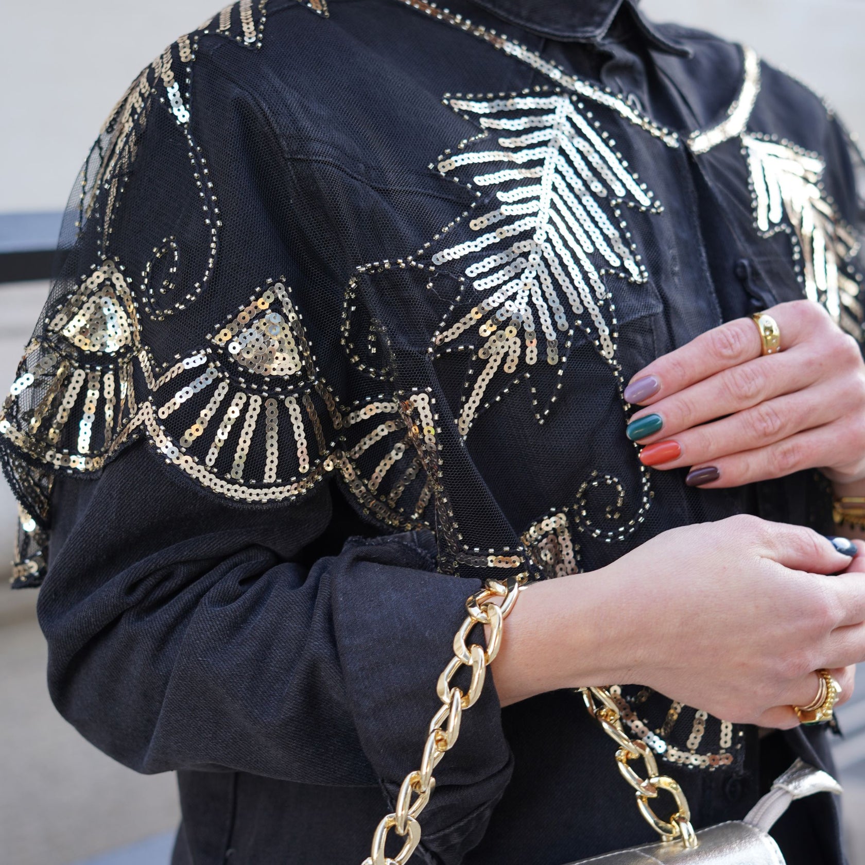 Sequin & Beaded Capes | Scott-Samuel