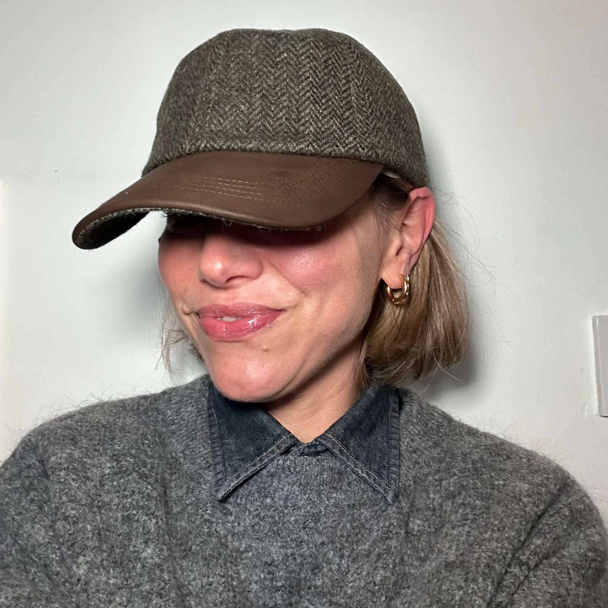 Leather Peaked Baseball Caps – Scott-Samuel
