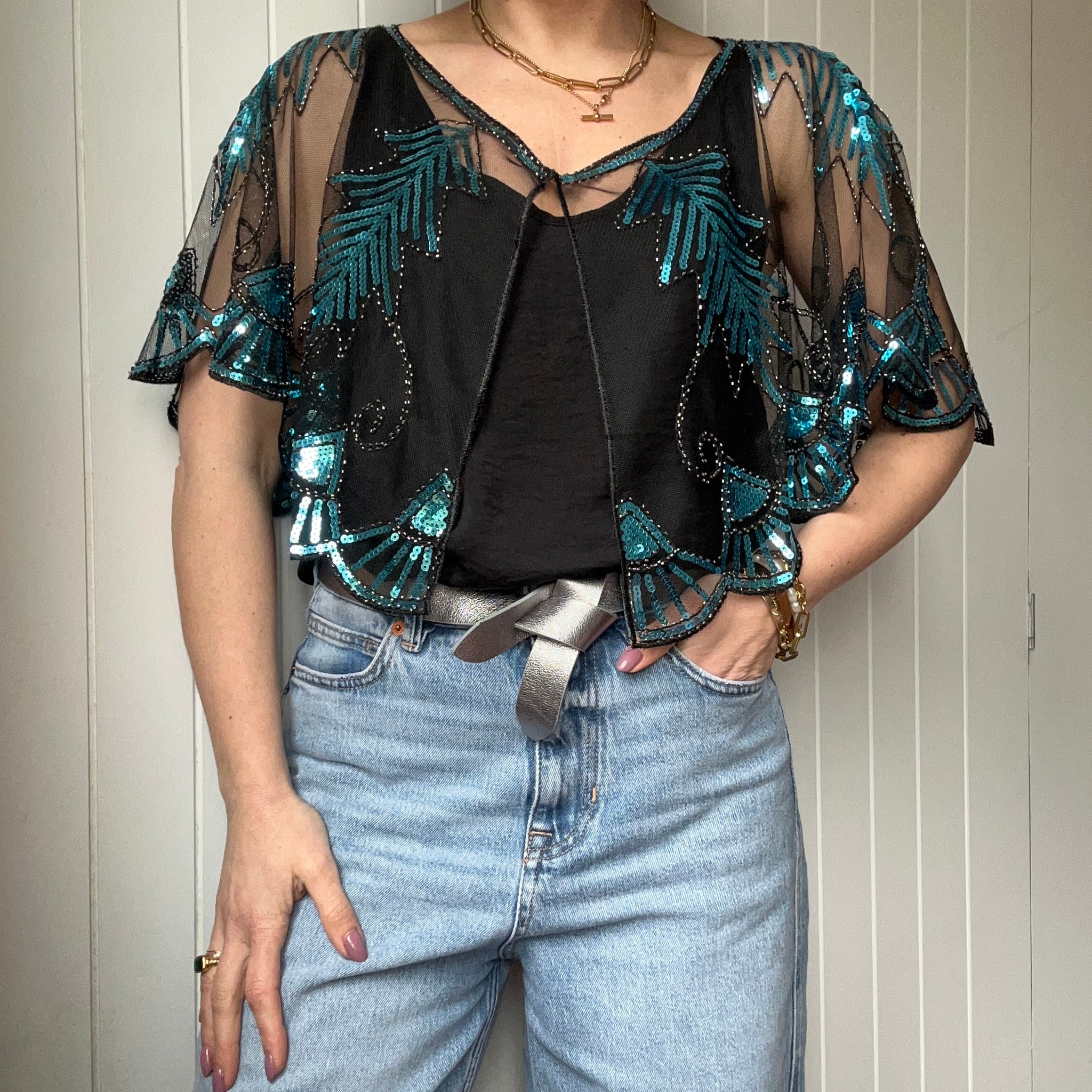 Sequin & Beaded Capes | Scott-Samuel