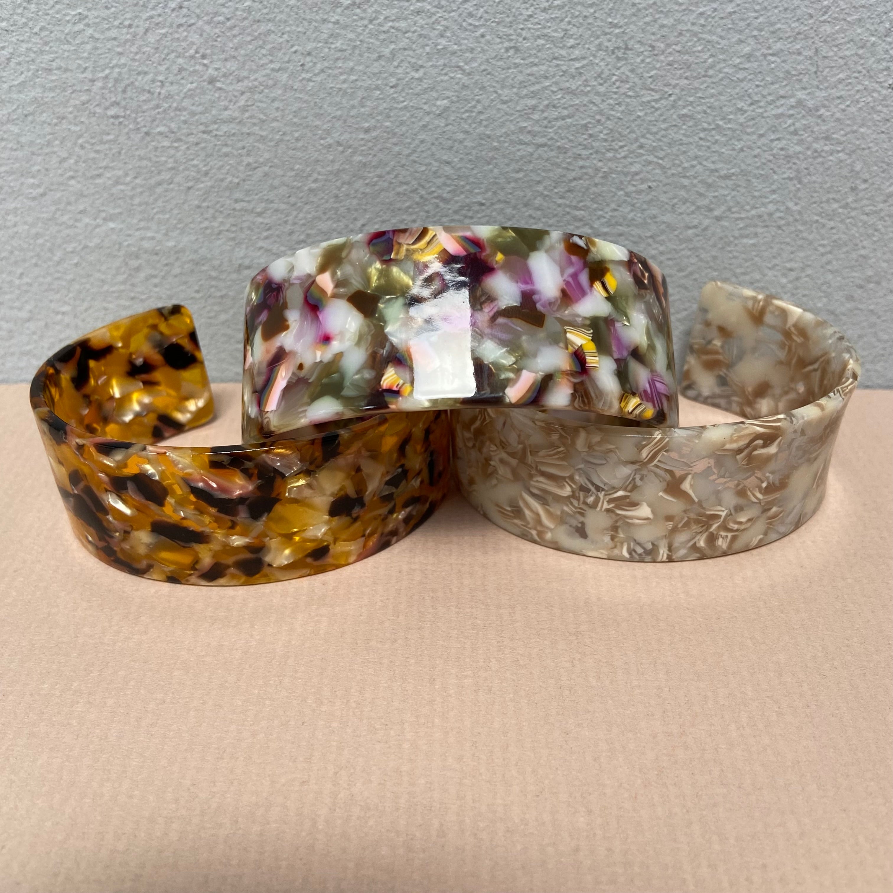 Statement Resin Cuffs – Scott-Samuel