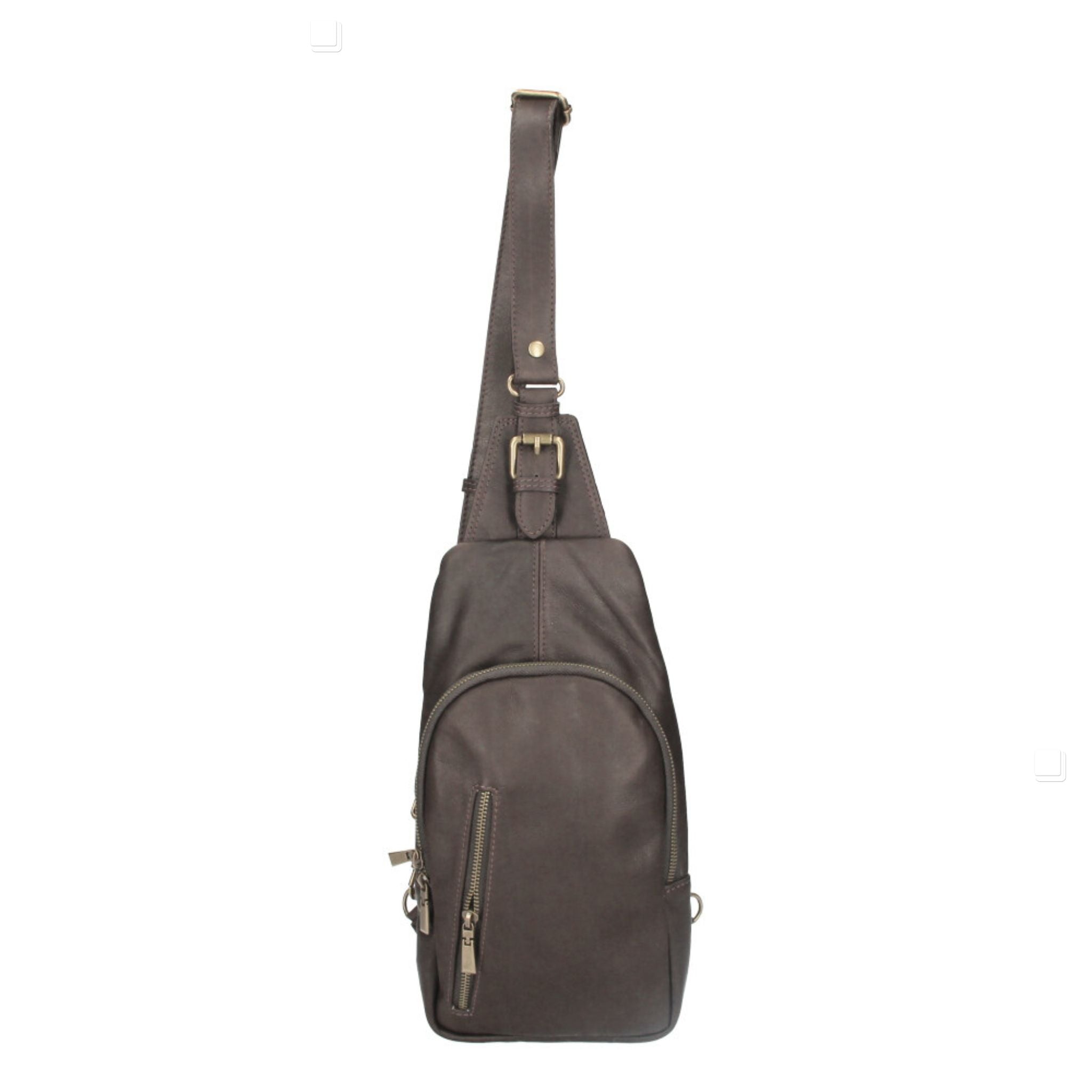 Utility Leather Cross Body Bag | Scott-Samuel